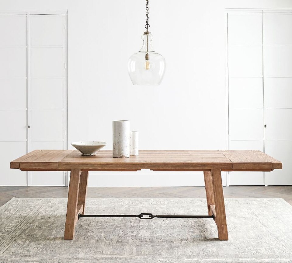 Benchwright Extending Dining Table - Pottery Barn Australia